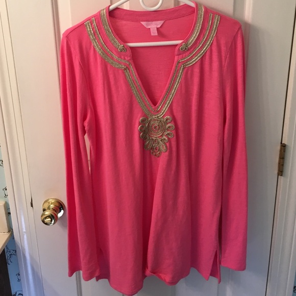 Lilly Pulitzer | Tops | Lilly Pulitzer Emerson Vneck Tunic | Poshmark